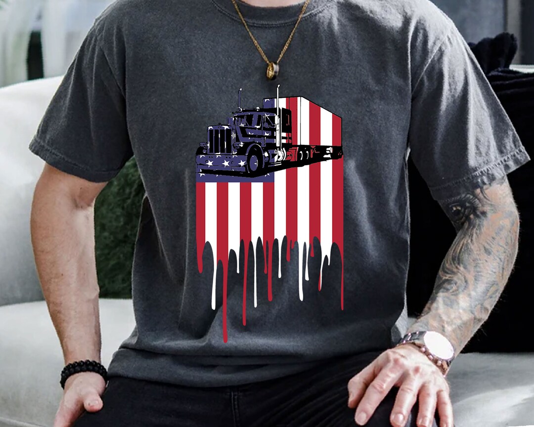 4th of July Truck Svg, 4th of July Svg, American Flag Truck Svg, Truck ...