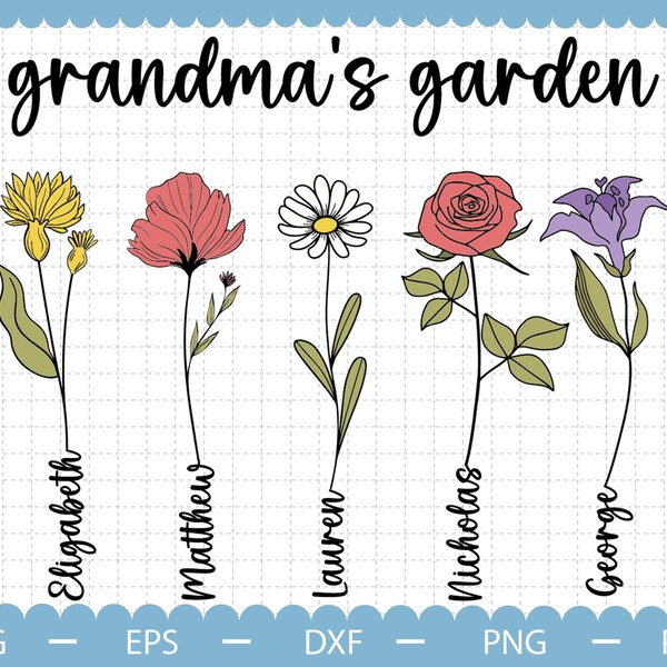 Grandmas Garden - Etsy
