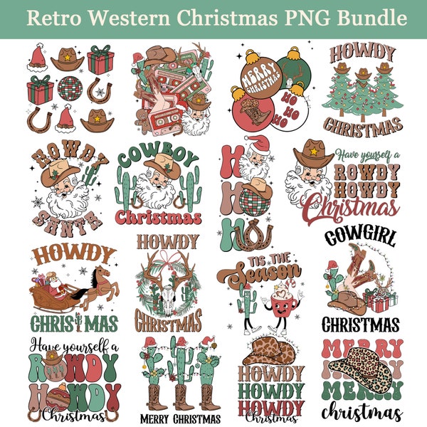Western Christmas - Etsy