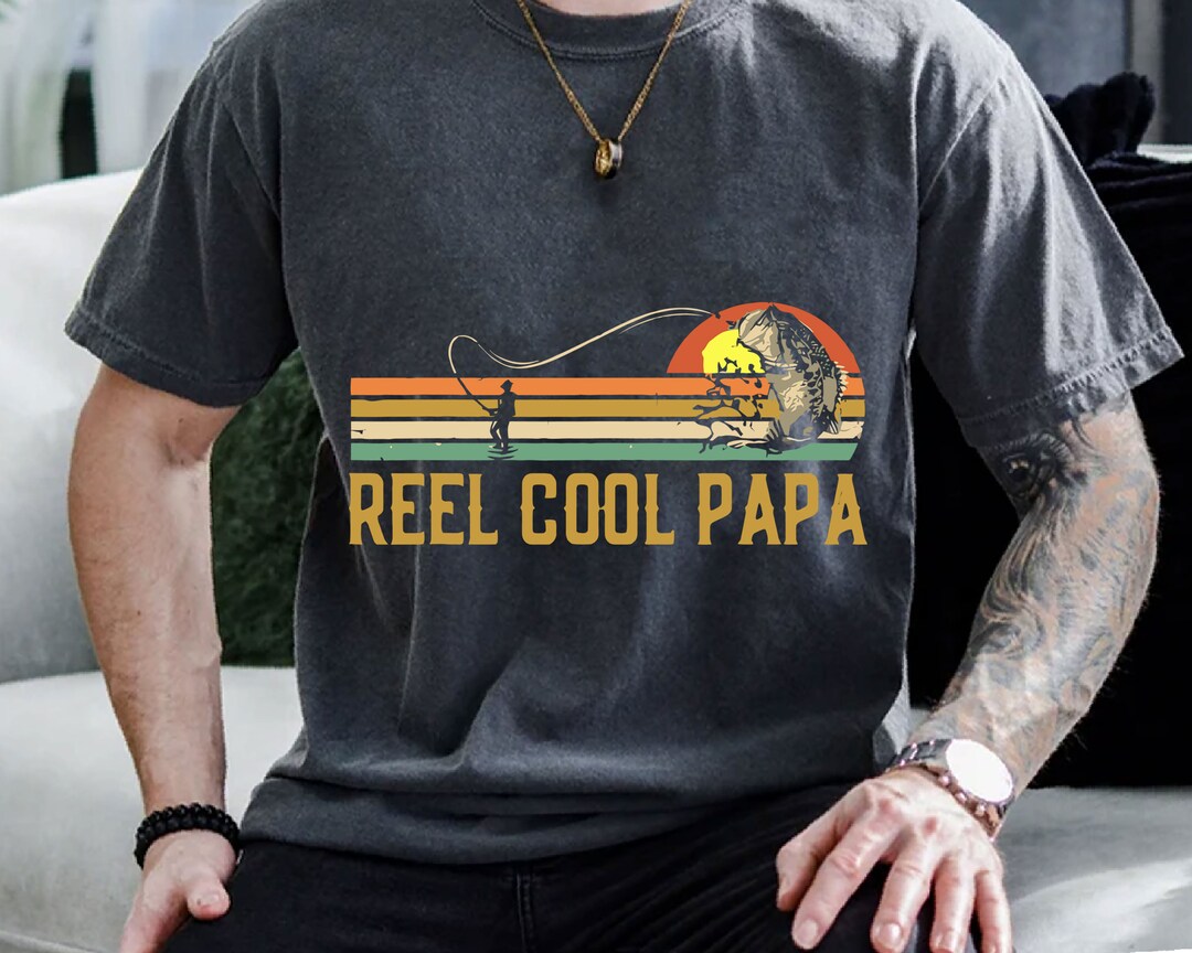 Reel Cool Papa SVG, Fisher Svg, Father's Day Svg, Fishing SVG Cut File ...