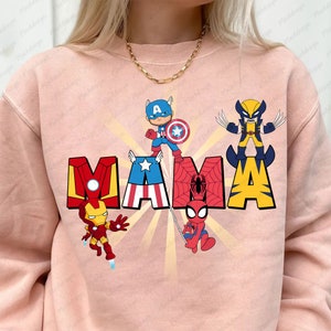 Super Mama Png, Mama Png Design, Mothers Day Png, Mothers Day Superhero ...
