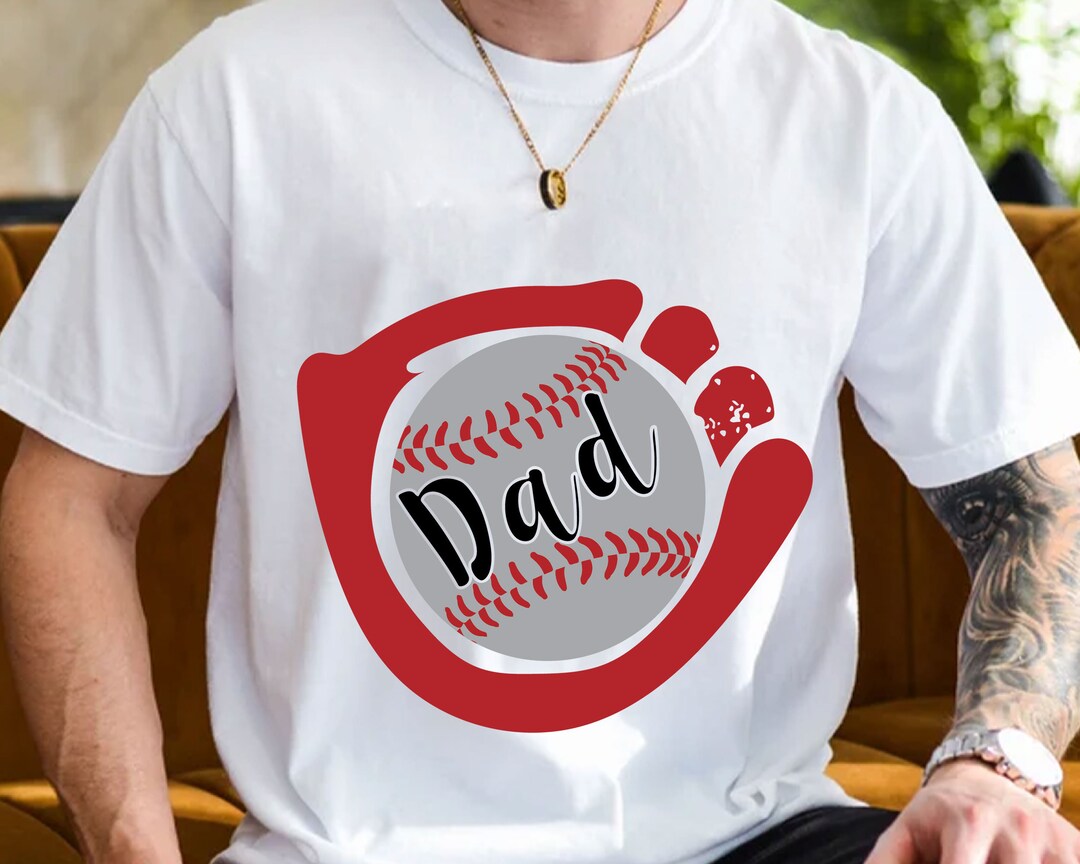 Baseball Dad SVG, Día del padre Svg, Baseball Lover Shirt Svg, Baseball ...