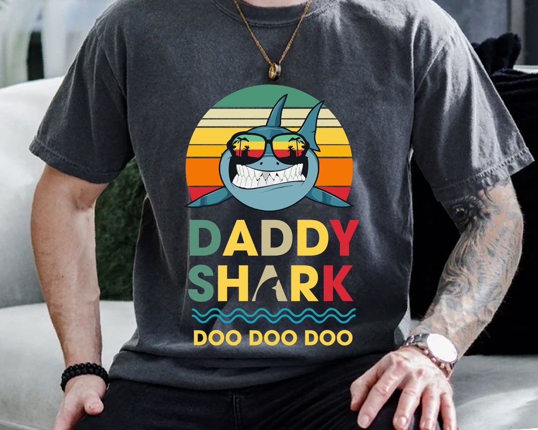 Daddy Shark Svg, Daddy Shark Birthday Svg, Father's Day Svg, Doo Doo ...