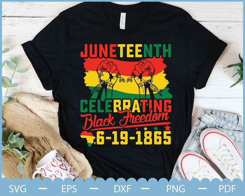 Juneteenth Celebrating Black Freedom Svg Black Power Hand - Etsy