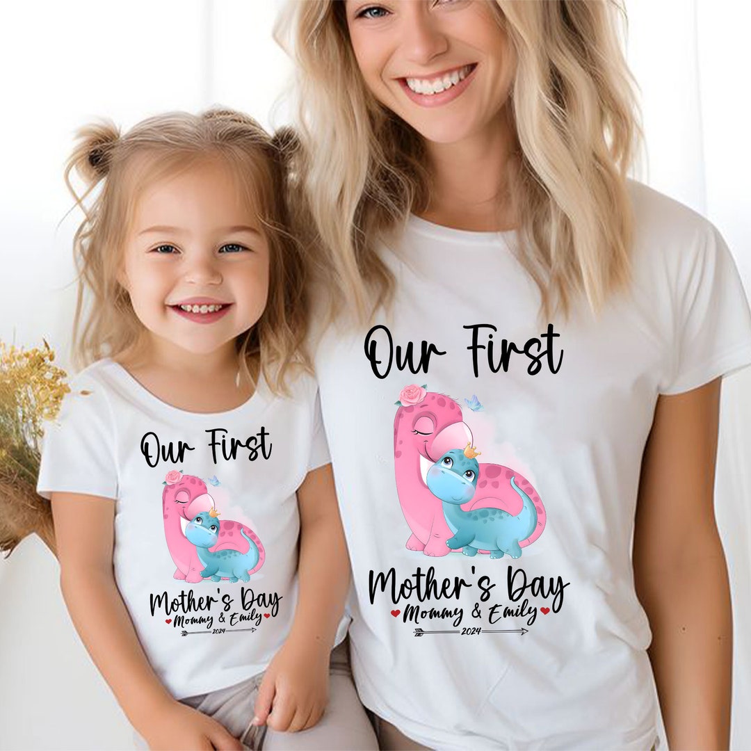 Personalized First Mother's Day Png, Our First Mothers Day Matching ...