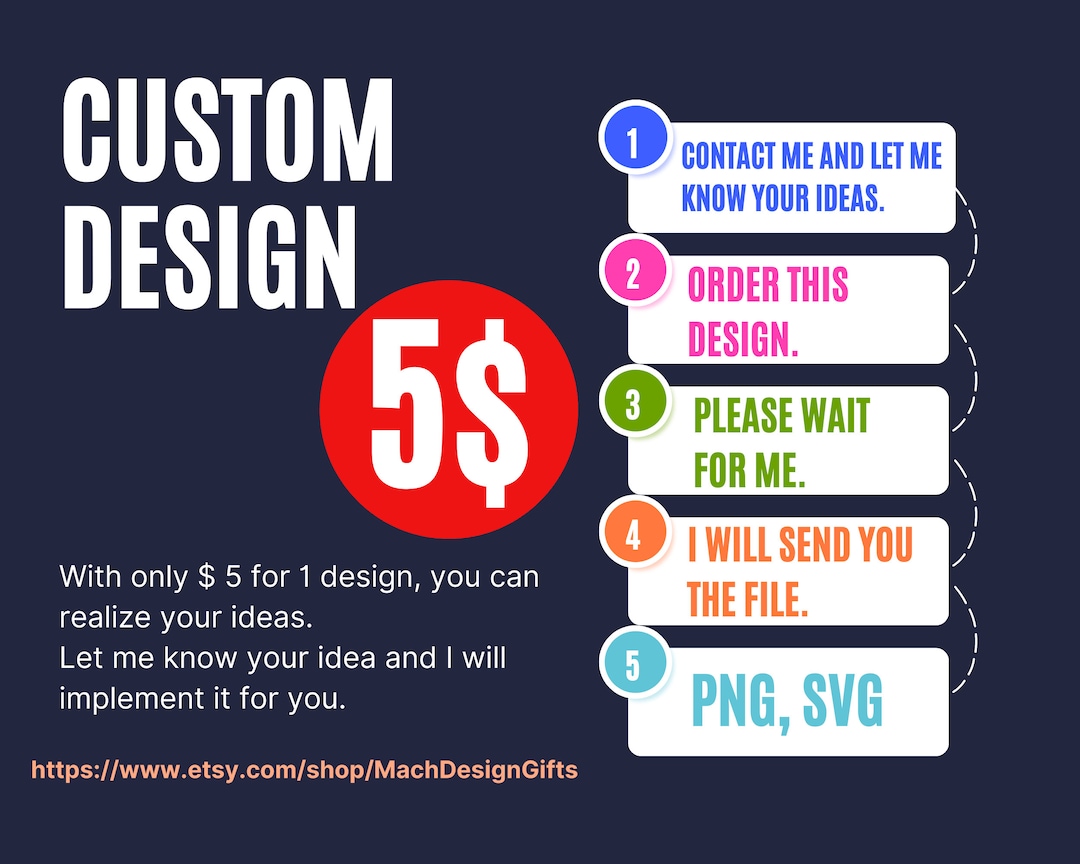 Custom Design, Custom Name, PNG, SVG, Png Sublimation, Svg File for ...