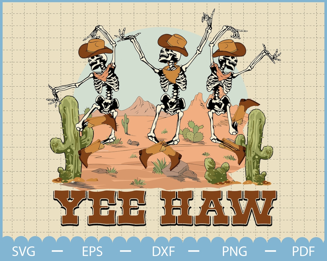 Yee Haw Png Western Halloween Png Retro Halloween Png - Etsy