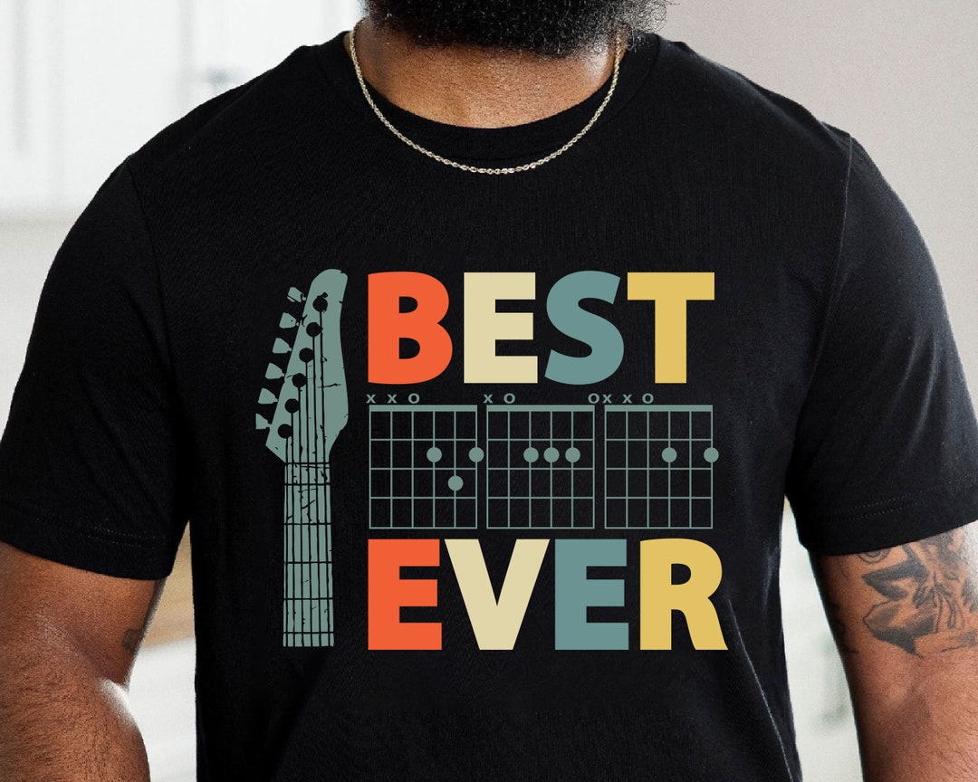 Best Dad Ever Svg, Guitar Dad Svg, Father's Day Svg, Dad Guitar Chord ...