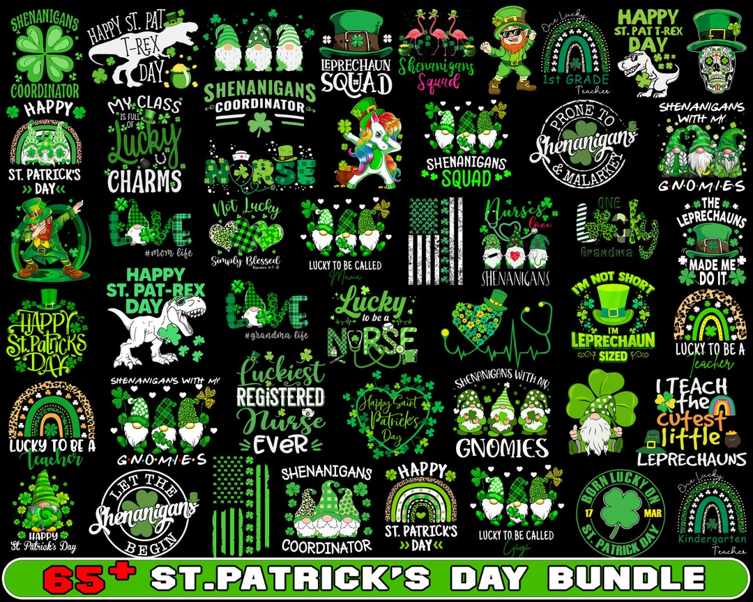 St Patricks Svg Bundle, St Patricks Day, Teacher SVG, Saint Patricks ...