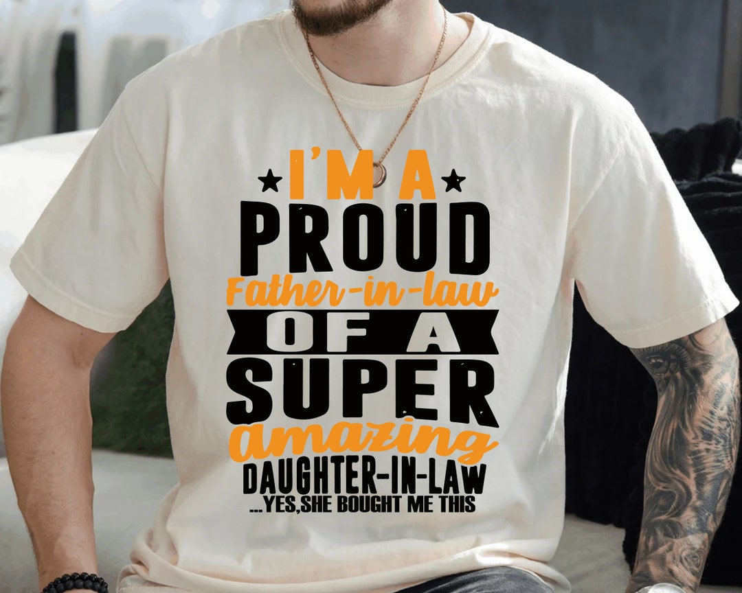 I'm a Proud Daughter in Law of a Proud Father in Law SVG, Father's Day ...