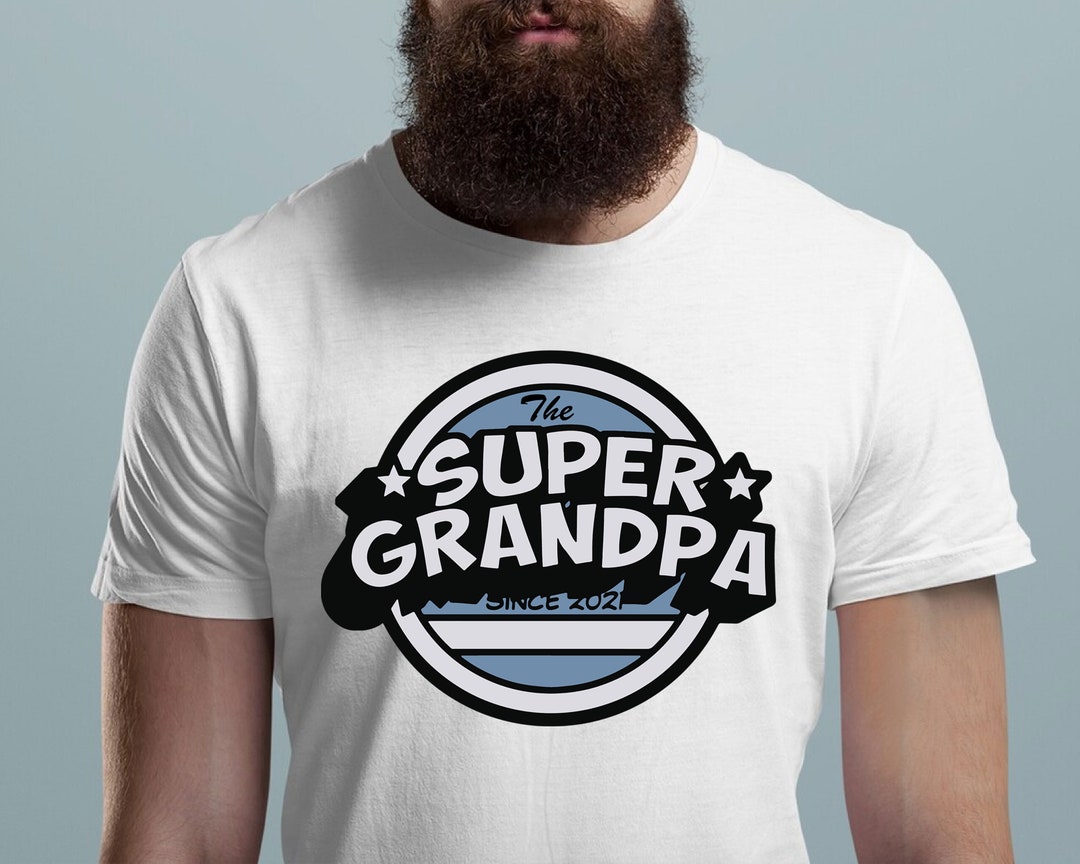 Super Grandpa Svg Father's Day Svg Grandpa Svg Super - Etsy Australia
