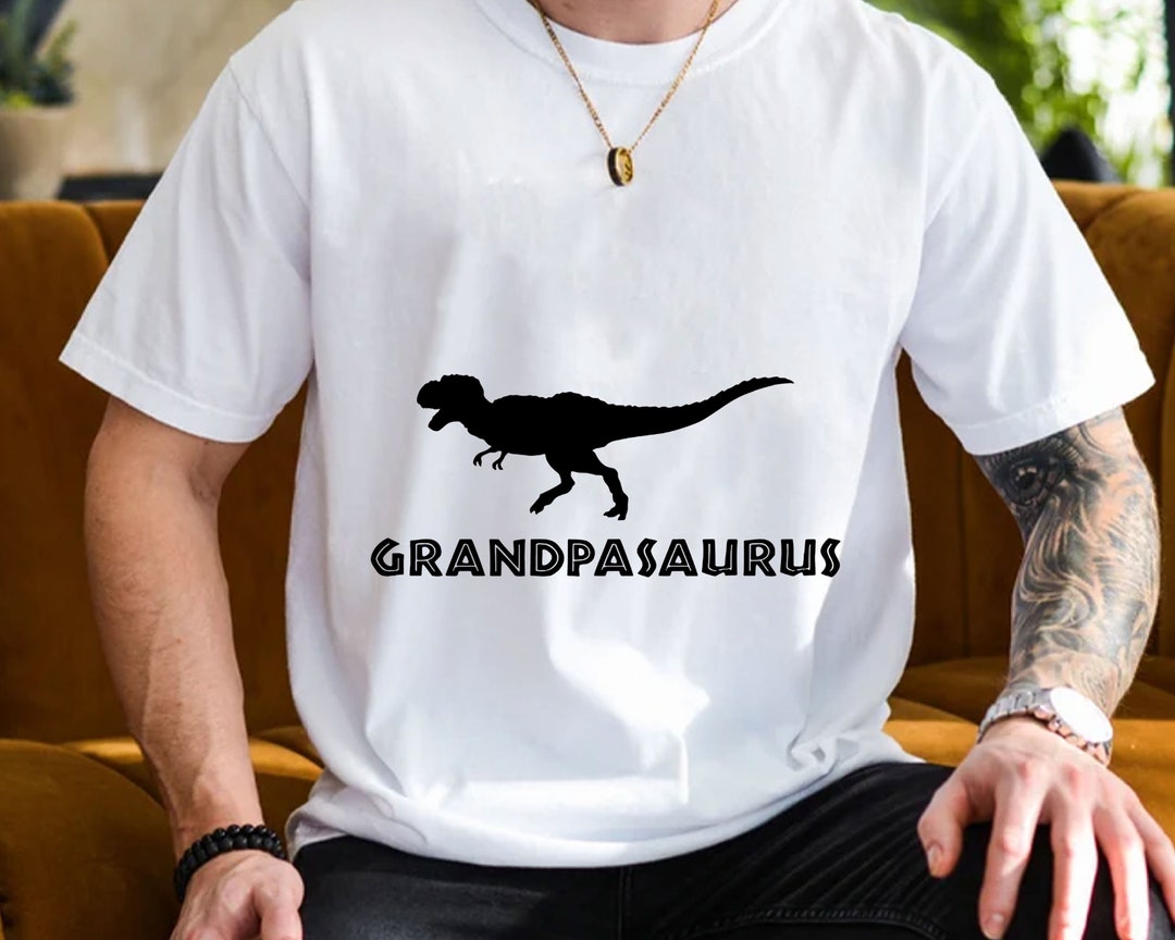 Grandpa Saurus Svg, Fathers Day Svg, Funny Grandpa Svg, Grandpa Gift ...