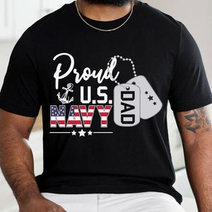 Proud Navy Dad Svg, Father's Day Svg, Army Svg, Navy Wife Svg, Military ...