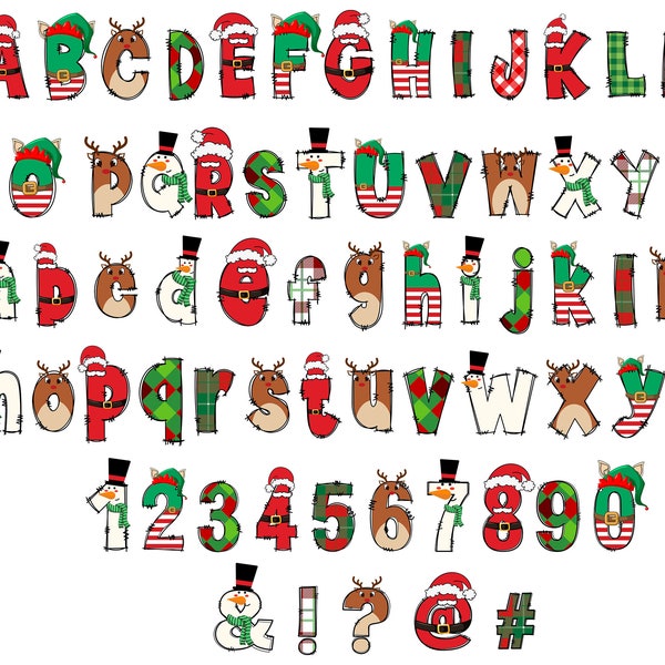 Christmas Doodle - Etsy