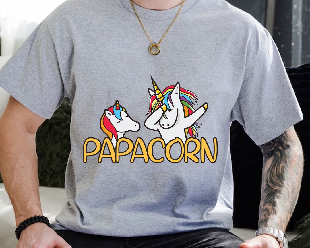 Papacorn Svg, Día del padre Svg, Unicorn Dad Svg, Dad Gift, Daddy Svg, Funny Unicorn Shirt ...