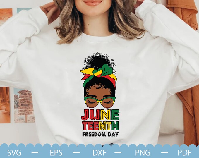 Juneteenth Girl 1865 Svg, Juneteenth 19, Freedom Day Svg, BLM Svg ...