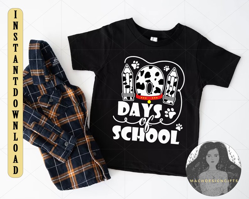 100 Days of School Svg Bundle Gift for Teacher Teacher Svg - Etsy