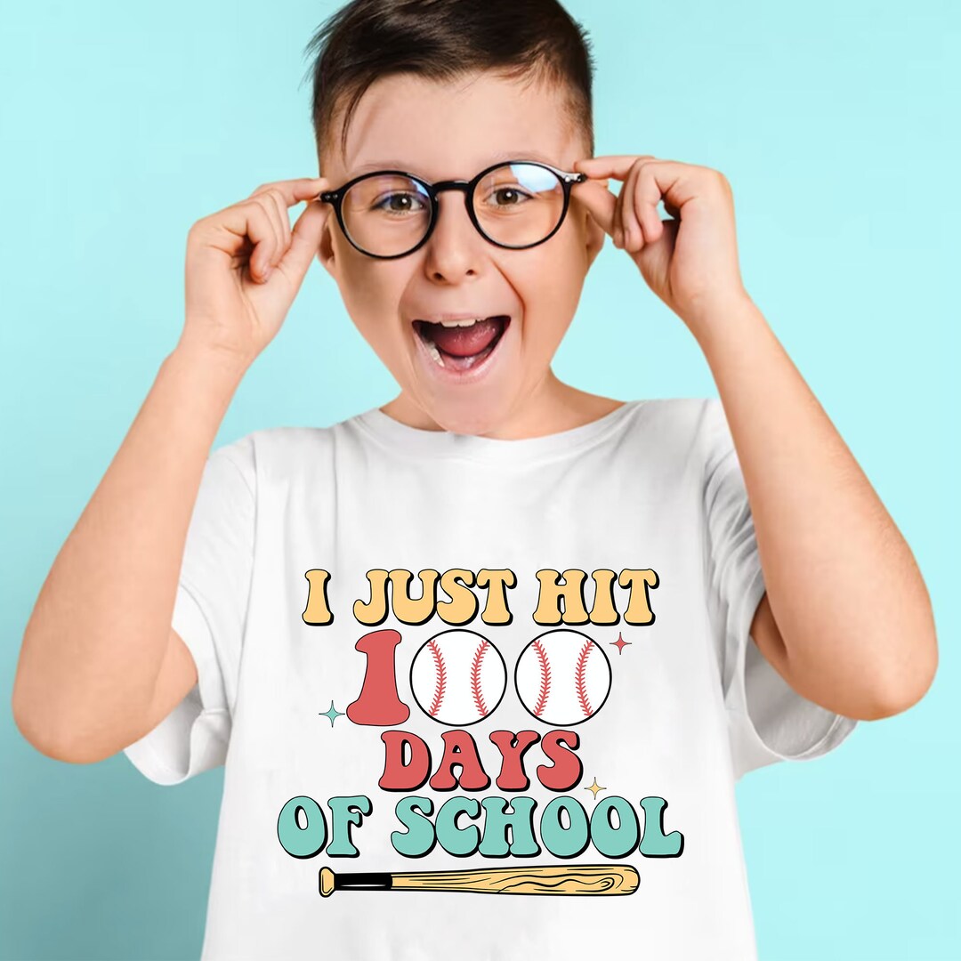 I Just Hit 100 Days Svg, 100 Days of School Svg, 100 Days Boy Design ...