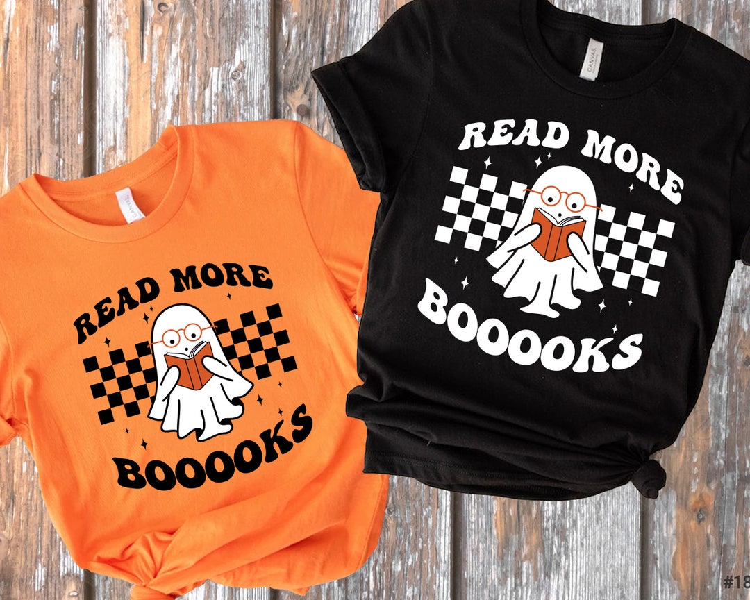 Funny Ghost Read More Booooks SVG Png, Booooks Svg, Halloween Teacher ...