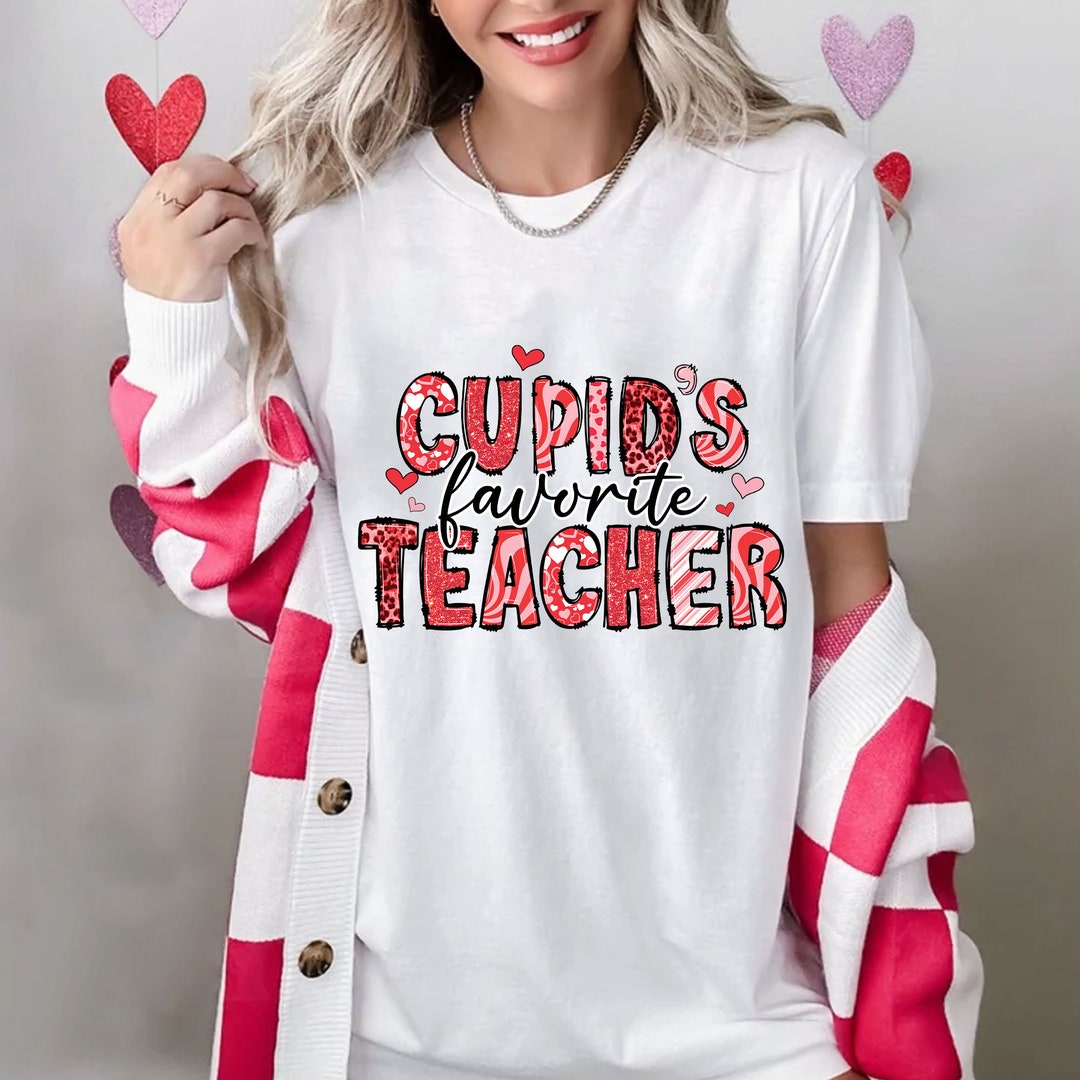 Cupid's Favorite Teacher Png, Valentine Teacher Png, Valentine's Day ...