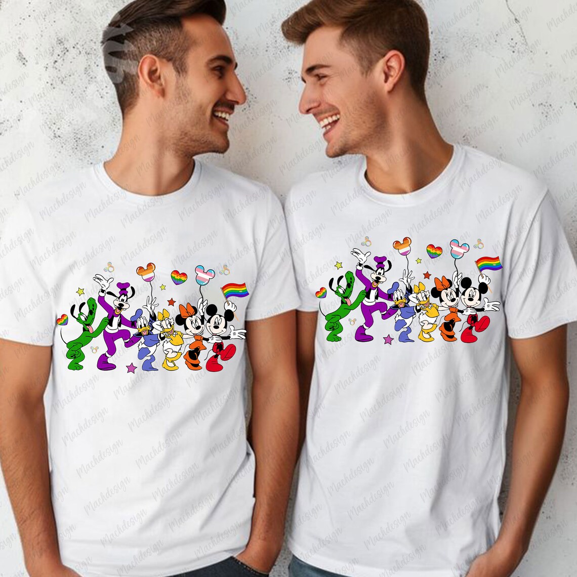 Pride Month Mouse and Friends Png, LGBT Png Design, Lgbtq Love Png ...