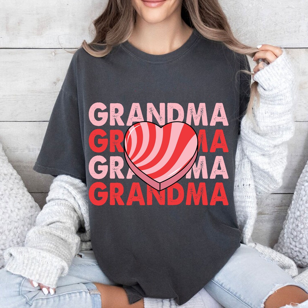 Grandma Svg, Valentine's Day Svg, Love Grandma Svg, Grandma Heart Svg ...