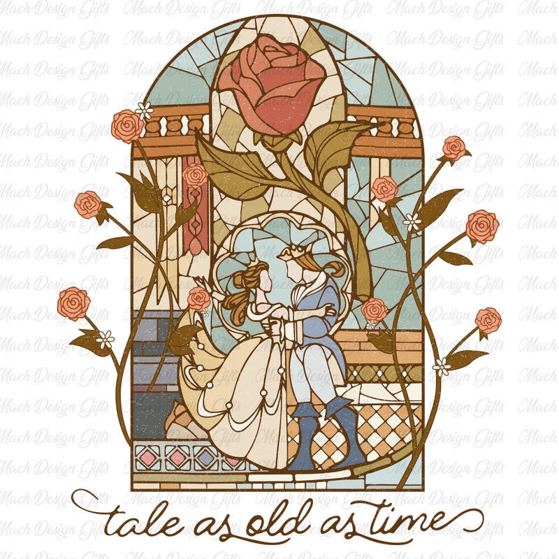 Tale as Old as Time - Etsy