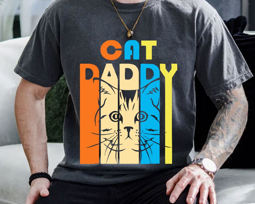 Cat Daddy Svg, Best Cat Dad Ever Svg, Father's Day Svg,cat Daddy Svg ...