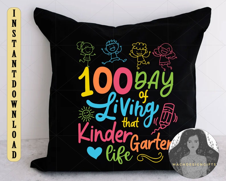 100 Days of School Svg Bundle Gift for Teacher Teacher Svg - Etsy