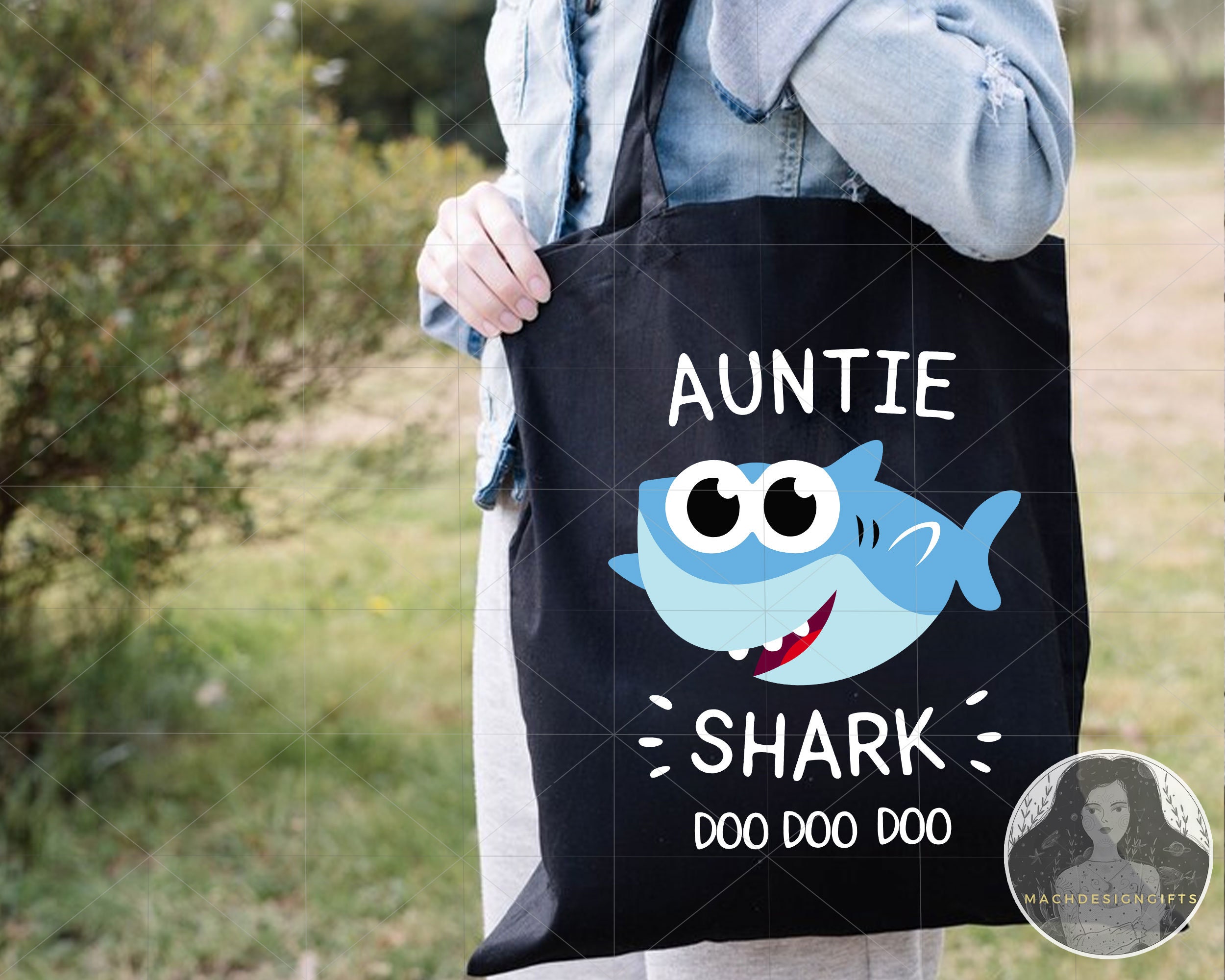 Auntie Shark Svg Shark Birthday Svg Shark SVG Shark Family - Etsy