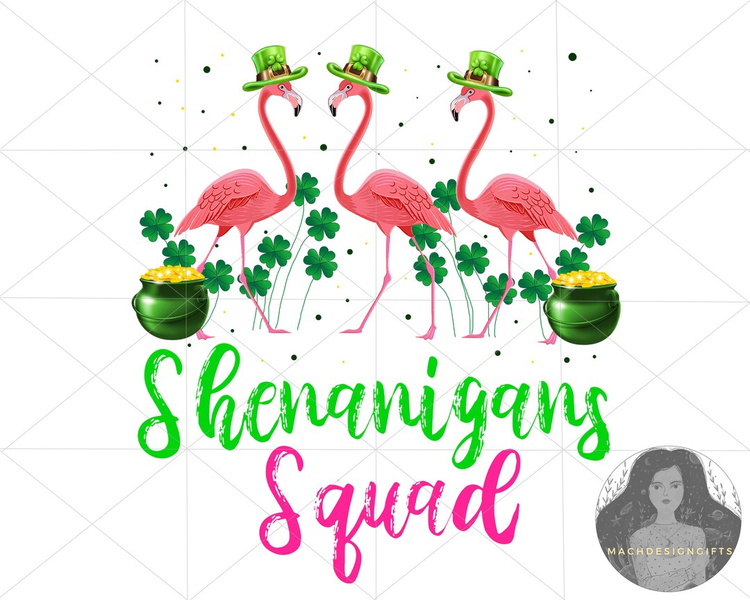 Shenanigans Squad Png, St Patricks Day, Funny Png, Gift for Kids, St ...
