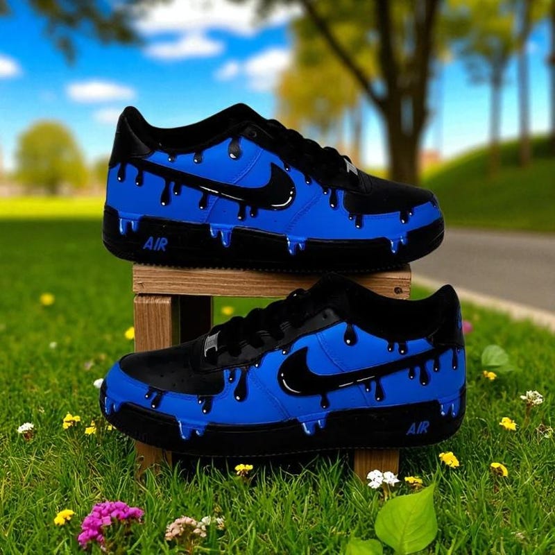 Royal Blue Shoes - Etsy