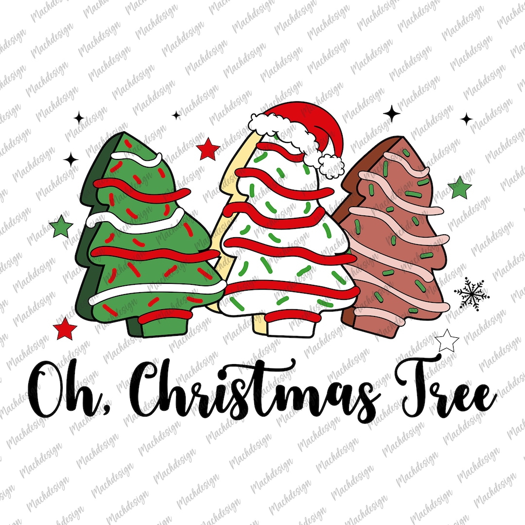 Oh Christmas Tree Little Debbie Christmas SVG, Christmas Svg, Christmas ...