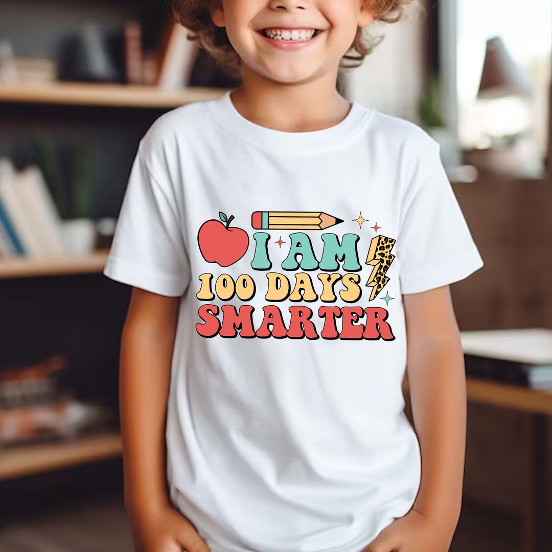 I Am 100 Days Smarter Svg, 100 Days of School Svg, Teacher Svg, 100th ...
