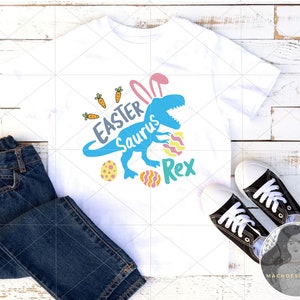 Easter Saurus Rex Svg, Dinosaur Svg, Easter Svg, Easter Day Svg, Easter ...
