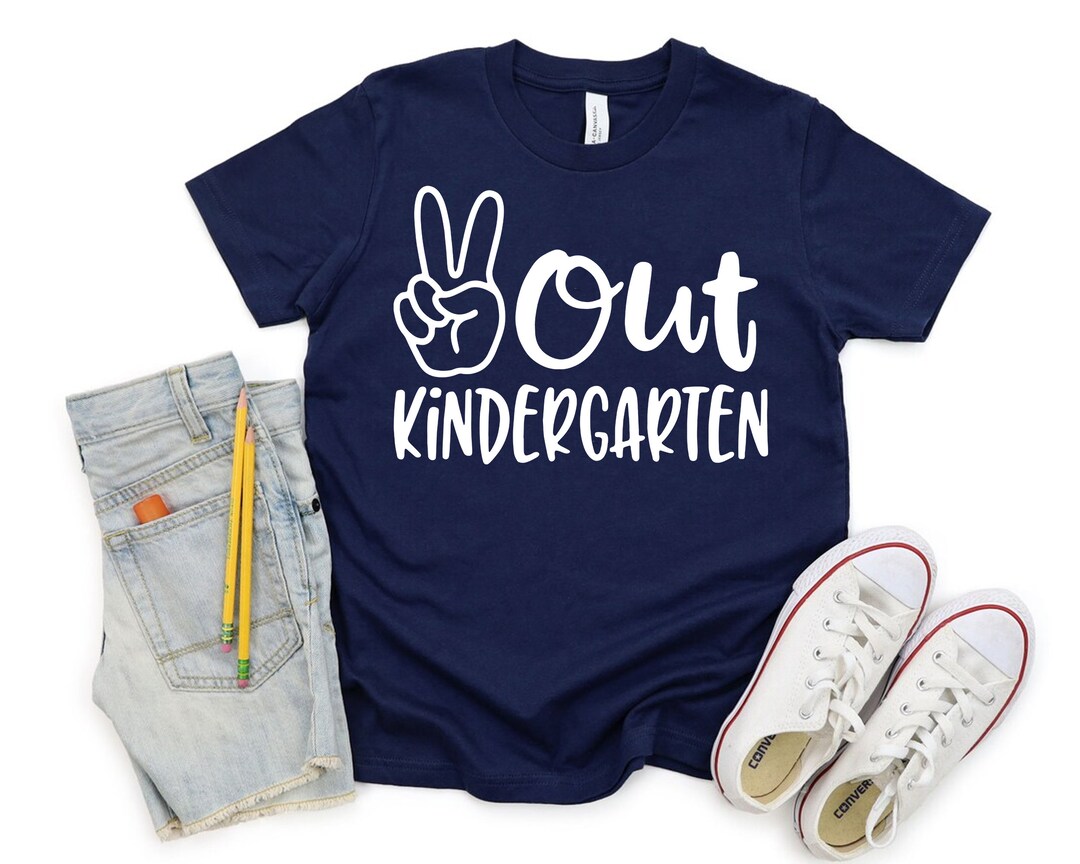 Peace Out Kindergarten Png, Last Day of School Png, Kindergarten Png ...