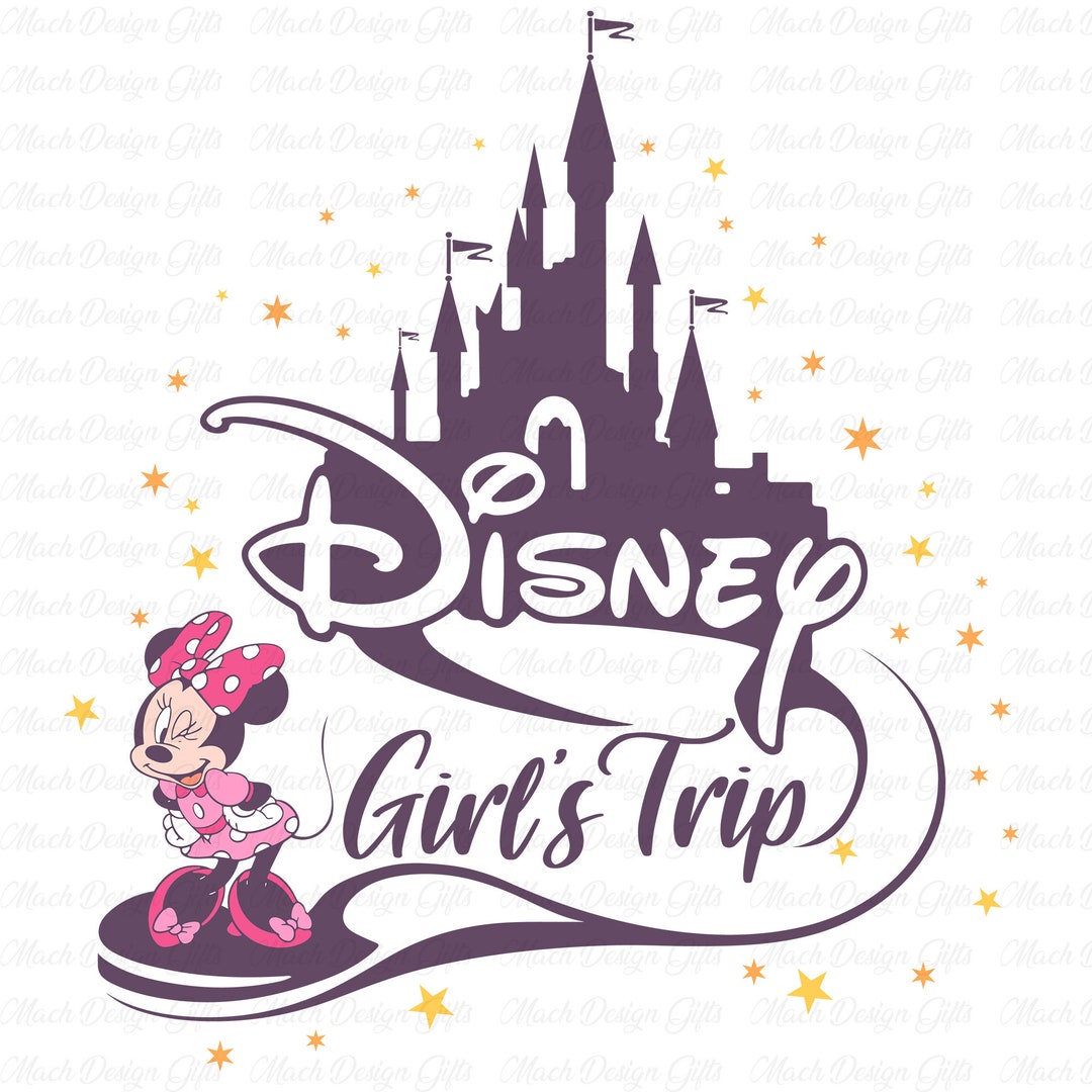 Girls Just Wanna Have Fun Svg, Cartoon Svg, Mouse Ear Castle Svg, Magic ...