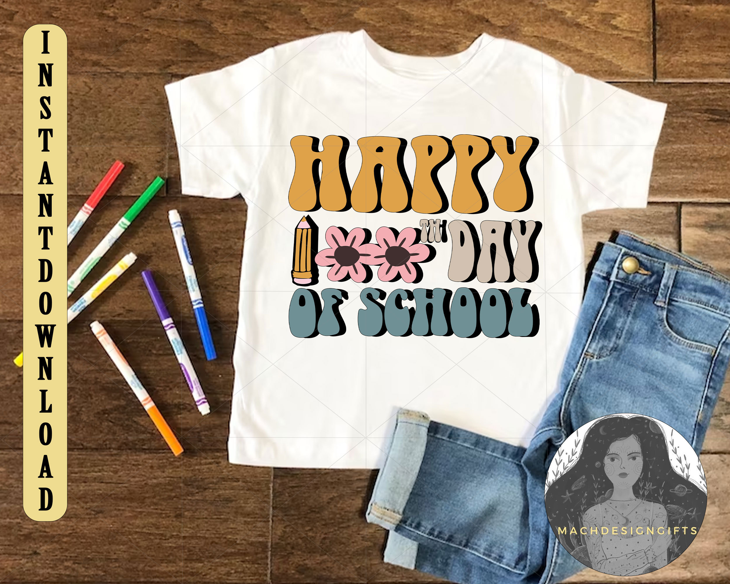100 Days of School Svg Bundle Gift for Teacher Teacher Svg - Etsy