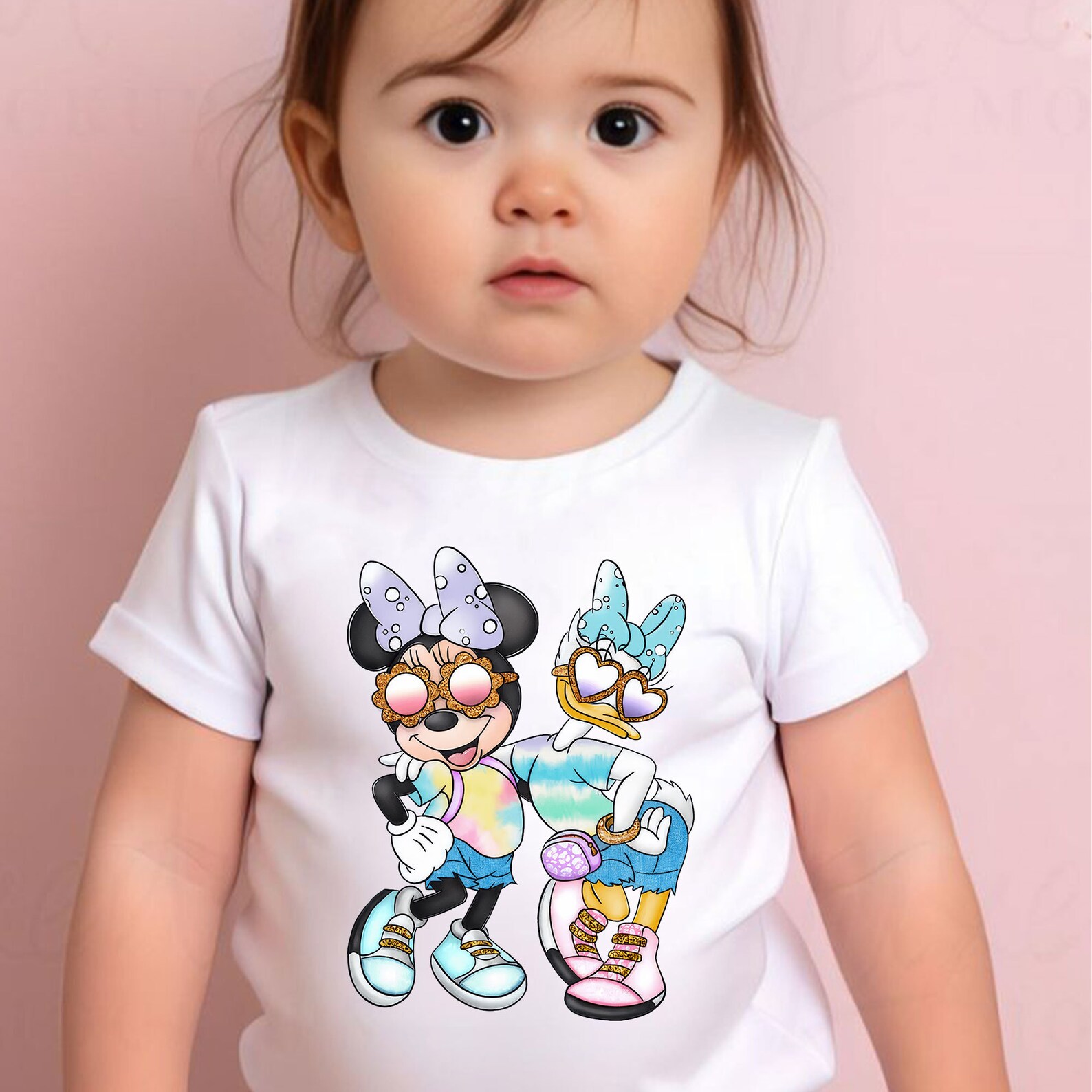 Retro Best Friends Mouse and Duck Png, Family Vacation Png, Besties Png ...