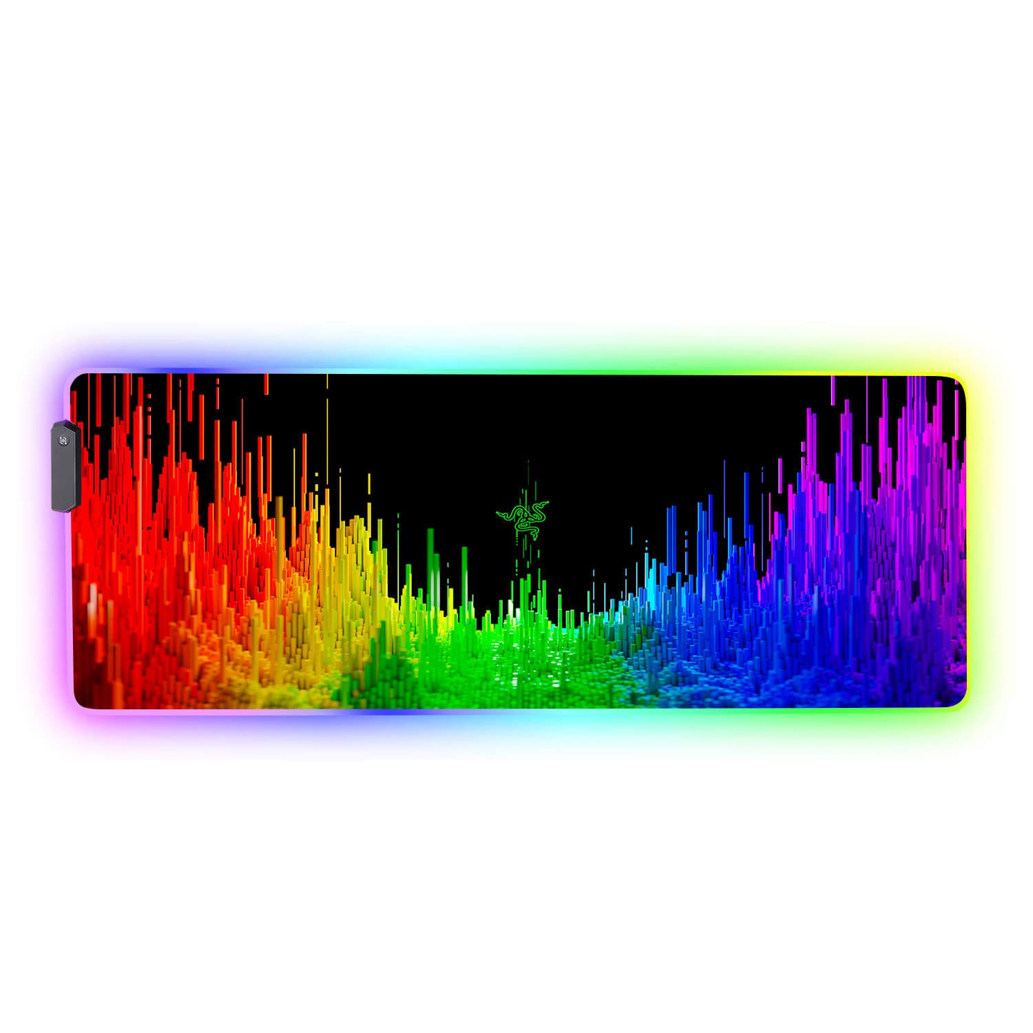 Razer RGB Gaming Mouse Pad ,Led Light Gaming Desk Pad,Neon Gaming Desk ...