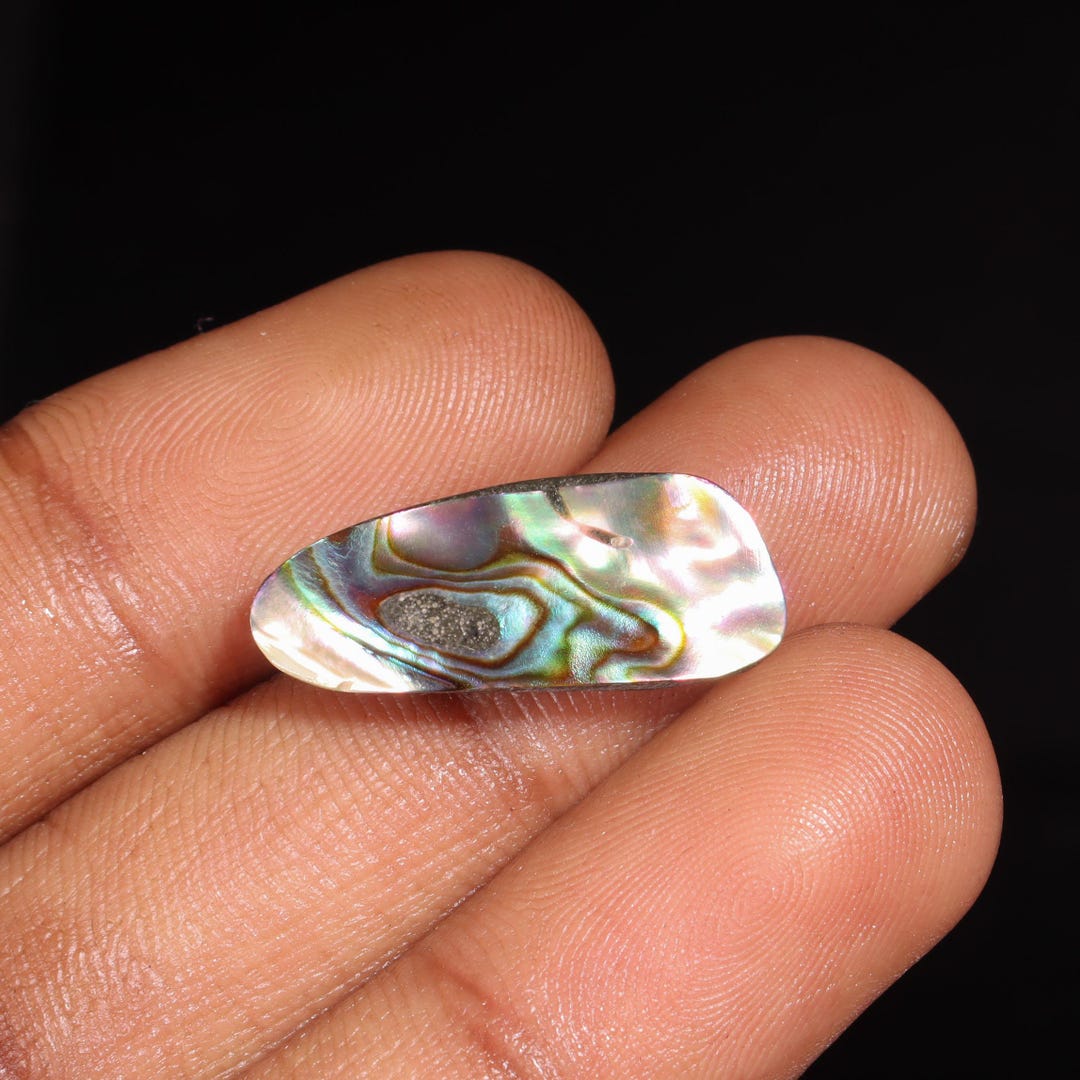 Abalone Shell Gemstone, Abalone Shell Cabochon, Natural Abalone Shell ...