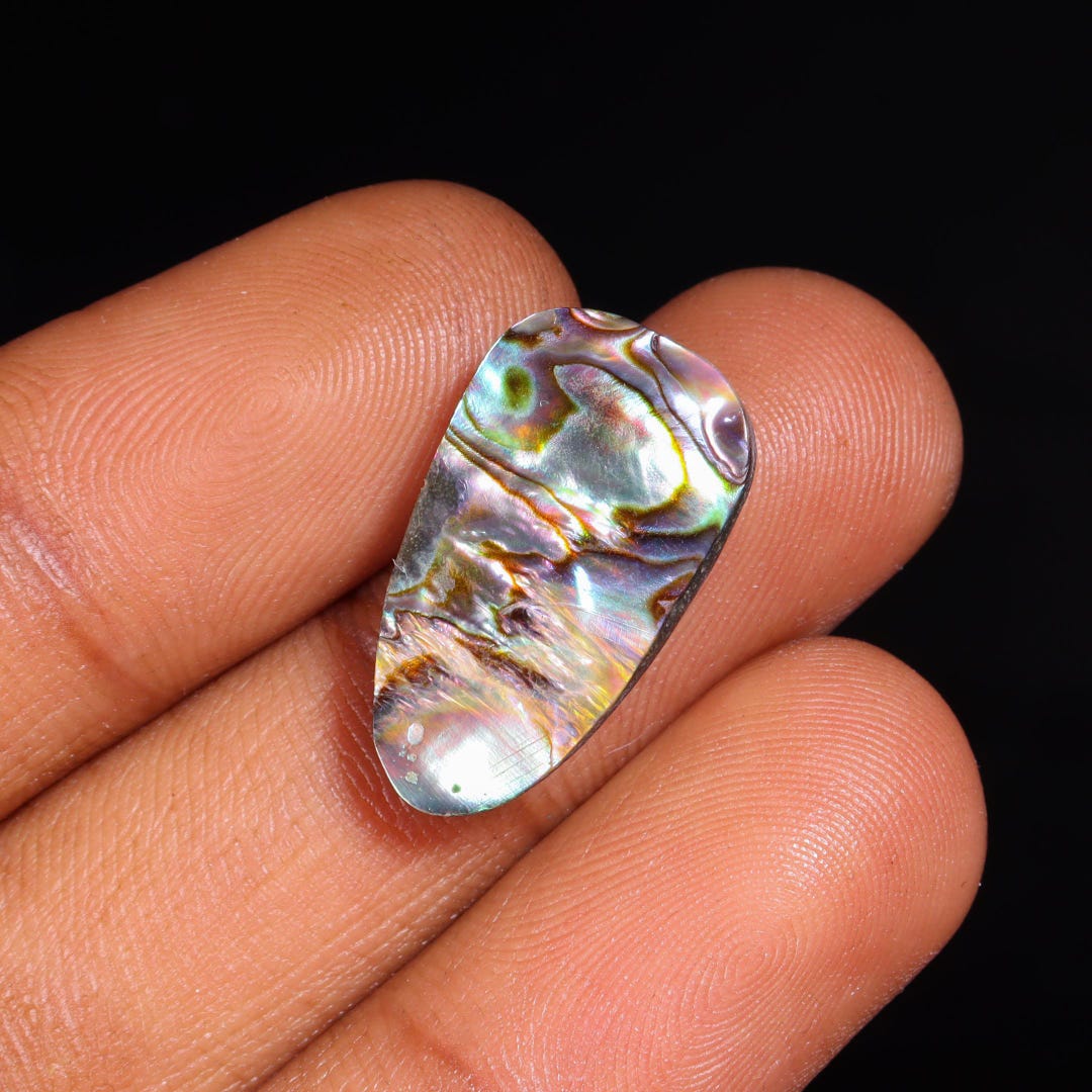Top Abalone Shell Cabochon, Abalone Shell Gemstone, Natural Abalone ...