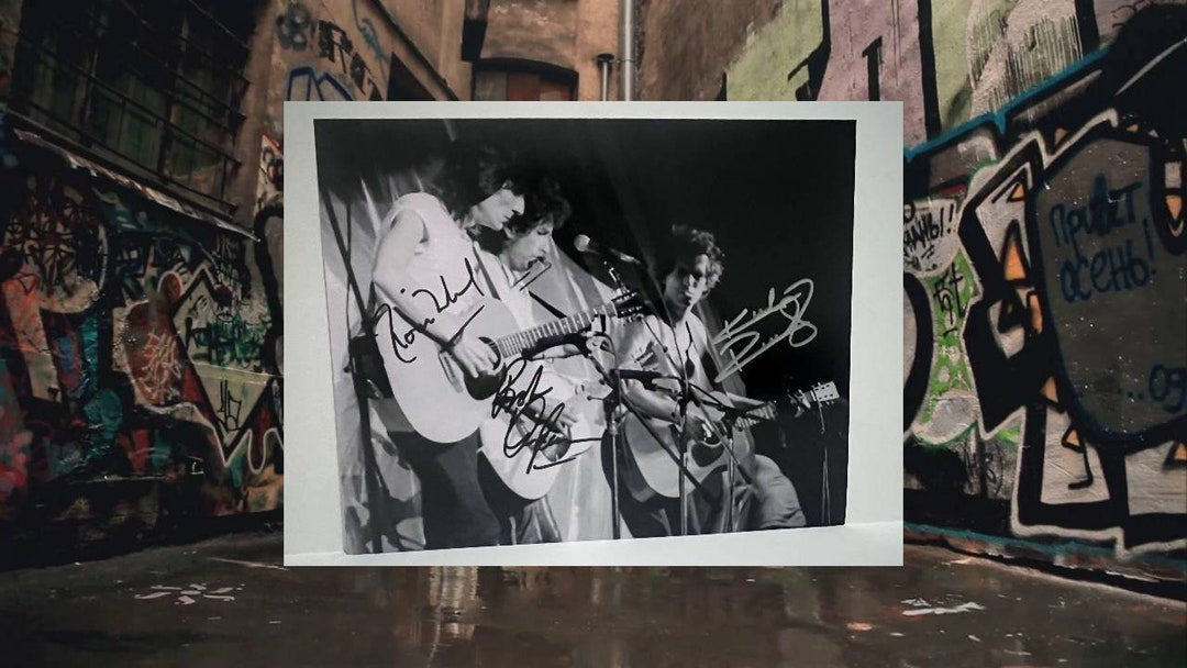 Keith Richards Bob Dylan and Ronnie Wood Autographed 8x10 - Etsy