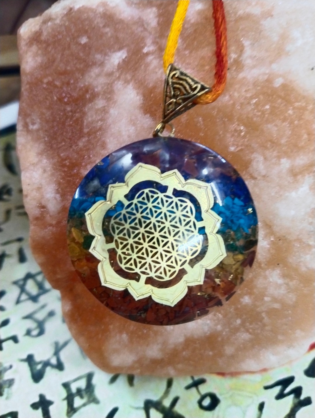 Wealth Orgone Vortex Pendant Lottery Luck Protection Tachyon Supreme ...