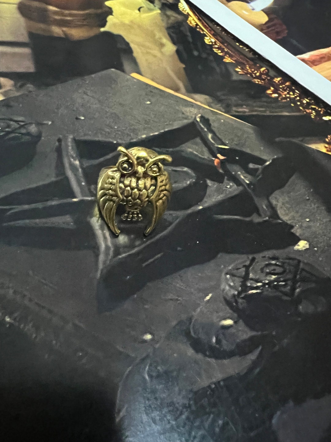 Dakhina Kali Maa Spiritual Protection Ring Powerfull Blesssed Seal Ring ...