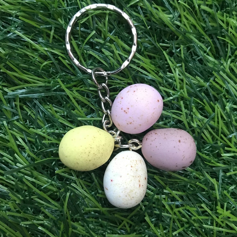 Mini Egg Keyring - Etsy UK