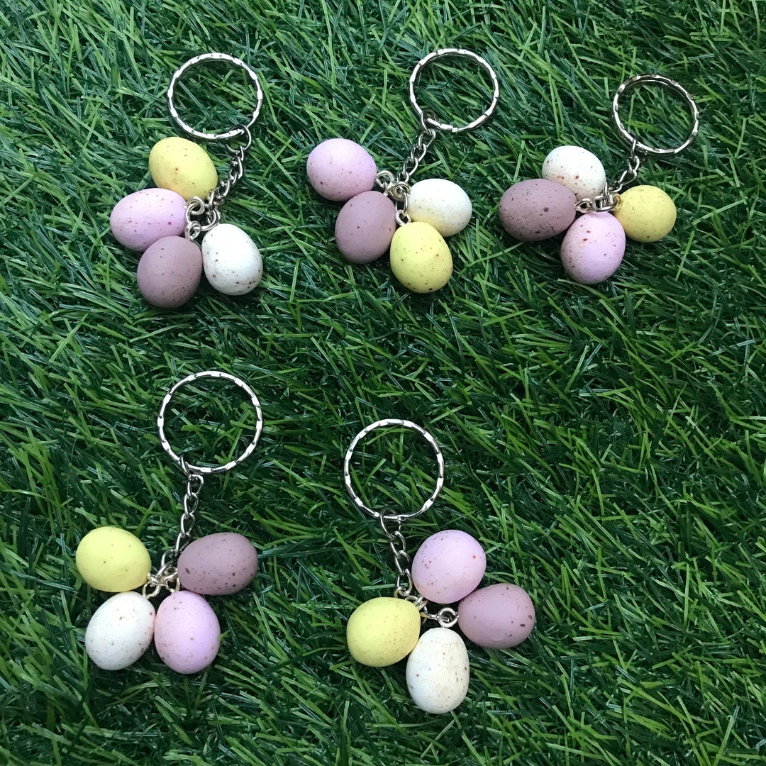 Mini Egg Keyring - Etsy UK