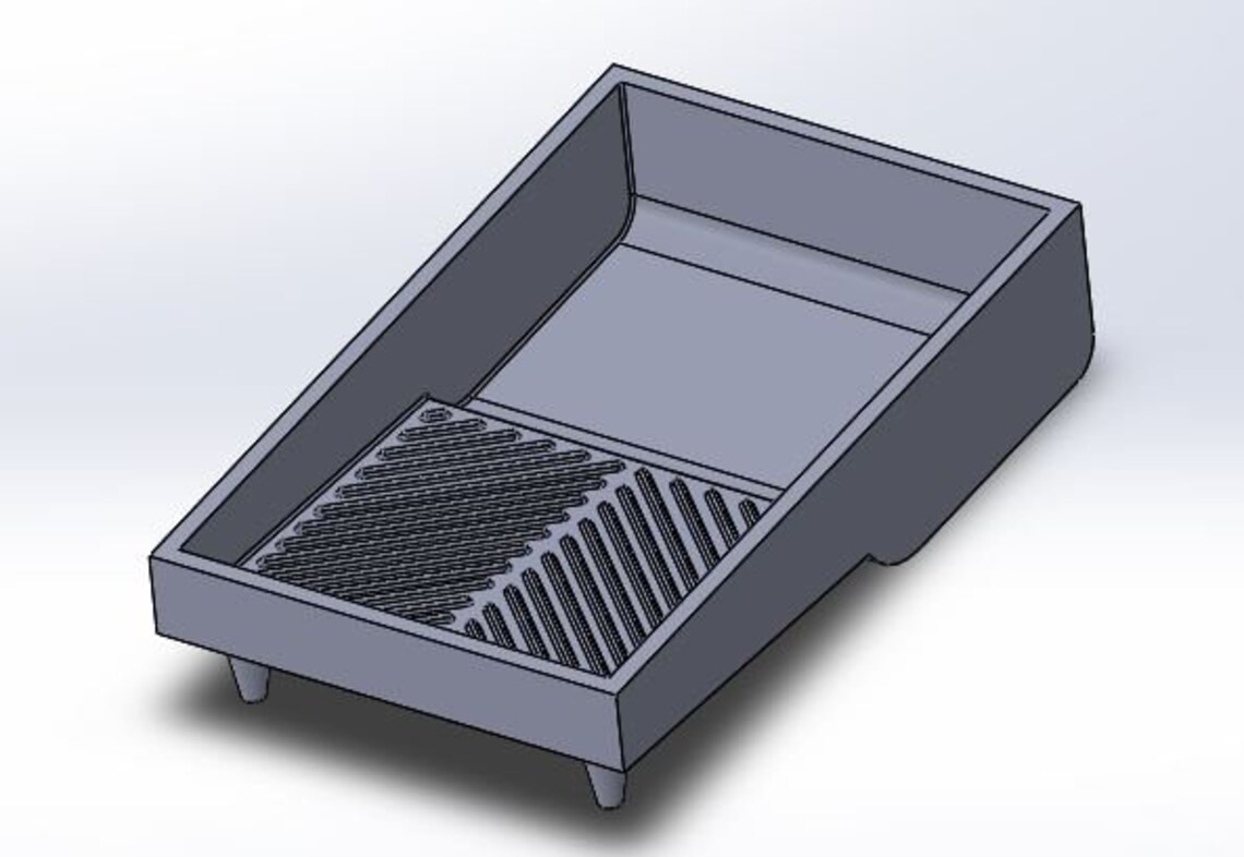 Paint Tray/pan Stl Digital 3D Printer File - Etsy