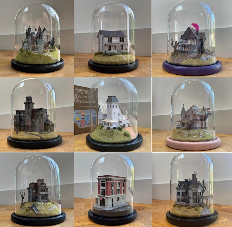 Handmade Salem Witch House Miniature Diorama | Gothic Horror History ...
