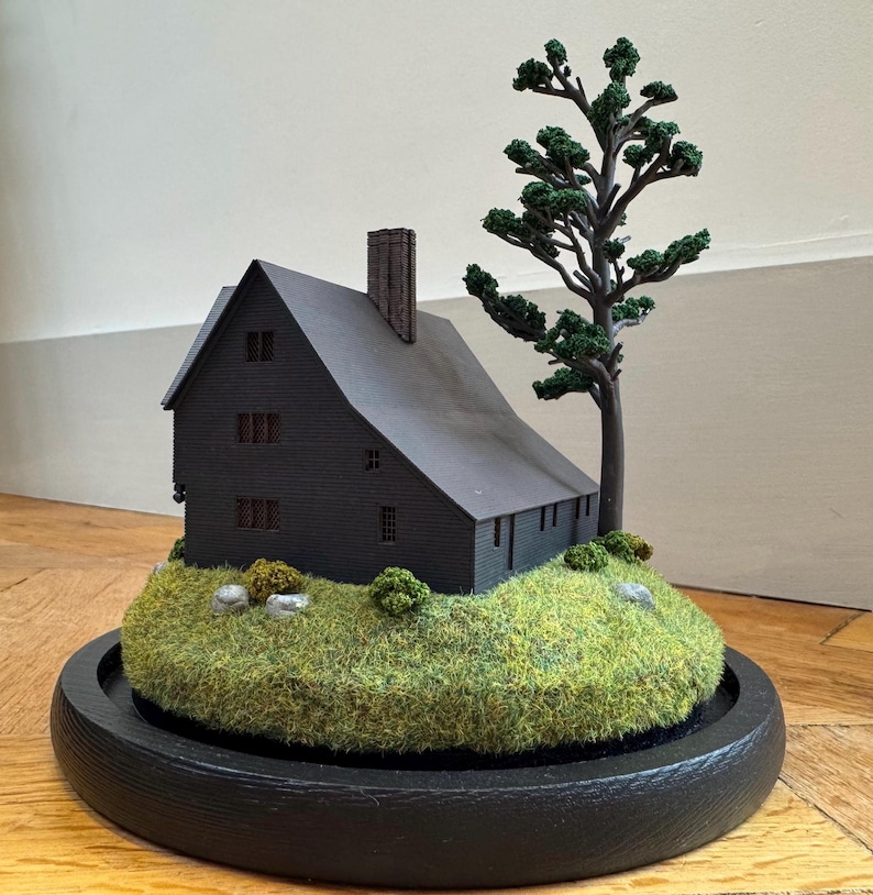 Handmade Salem Witch House Miniature Diorama | Gothic Horror History ...